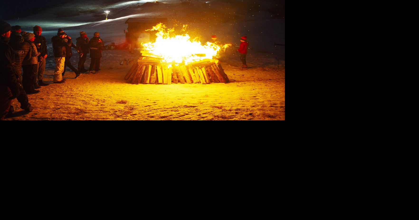 Ski education foundation bonfire brings together families, friends ...