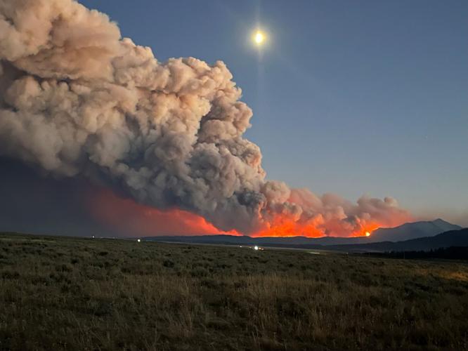 Reinforcements en route as Ross Fork Fire triples in size | State ...