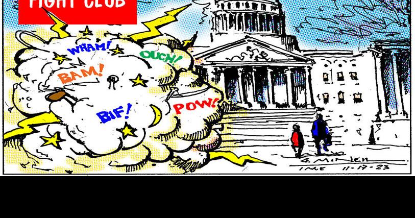 Fight Club | Cartoon | mtexpress.com