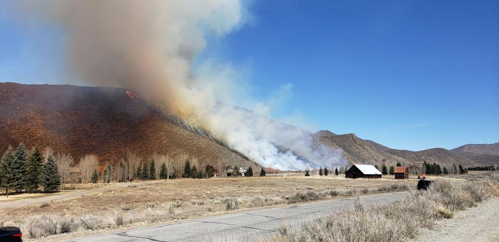 Wildfire burning out Indian Creek | Breaking News | mtexpress.com