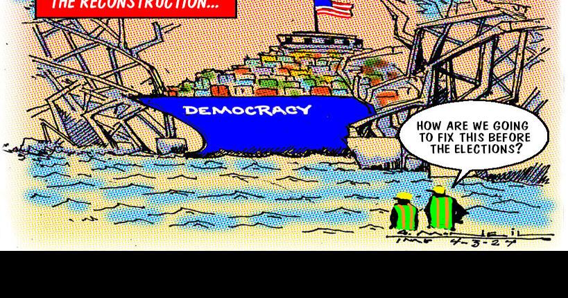 The Reconstruction | Cartoon | mtexpress.com