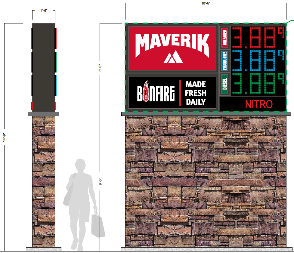 Bellevue P&Z rejects Maverik appeal for bigger sign | Bellevue ...