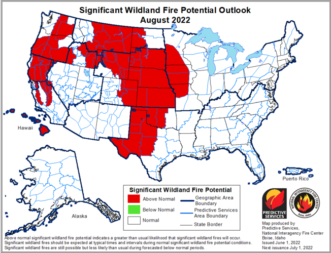 Wildfire risk to scale up in August, fire experts say | Environment ...