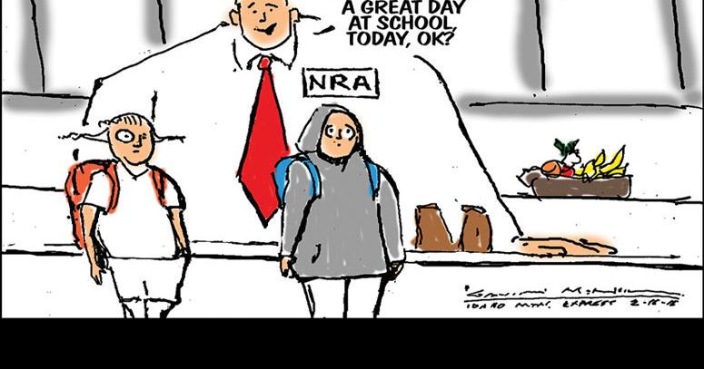 NRA | Cartoon | mtexpress.com