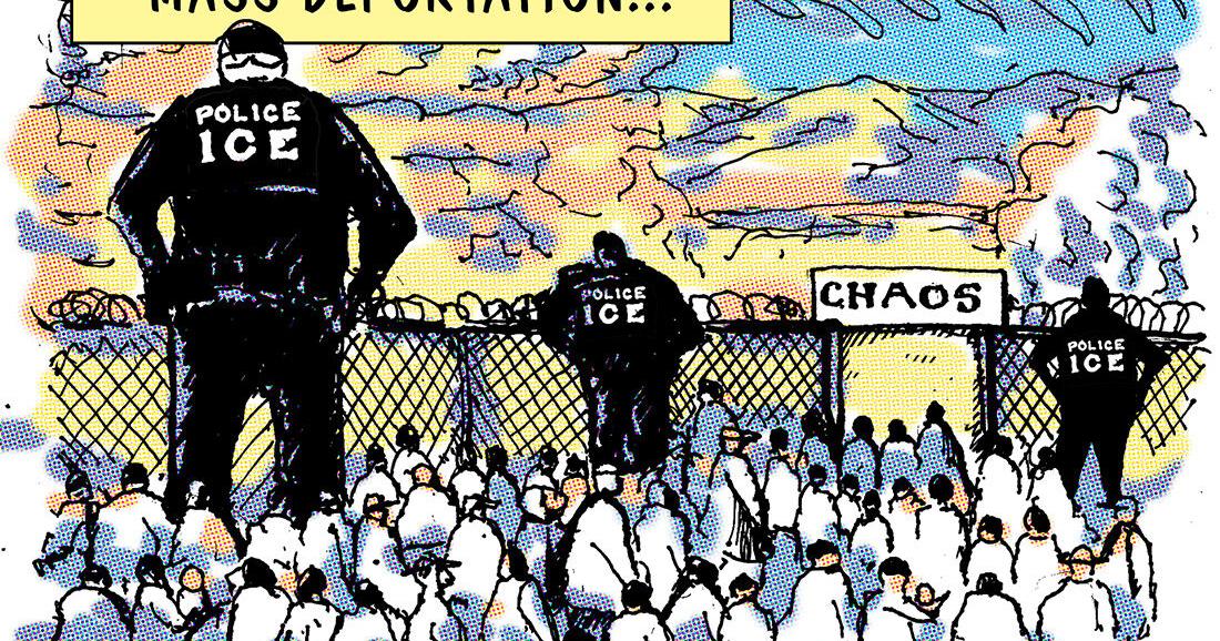 Mass Deportation | Cartoon | mtexpress.com