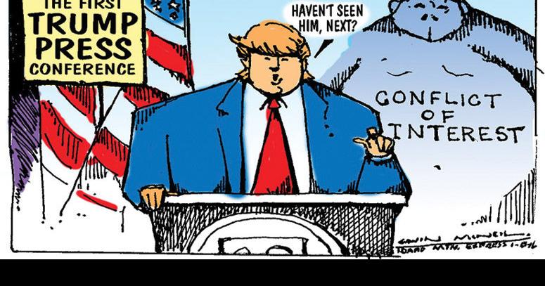 Press Conference | Cartoon | mtexpress.com