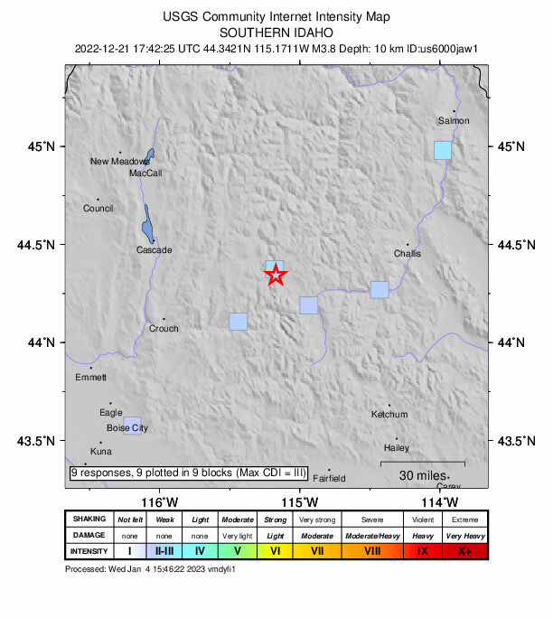 USGS reports over 400 small earthquakes in 2022 | Environment | mtexpress.com