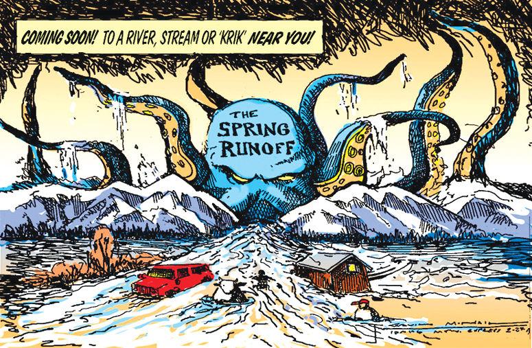 Runoff | Cartoon | mtexpress.com