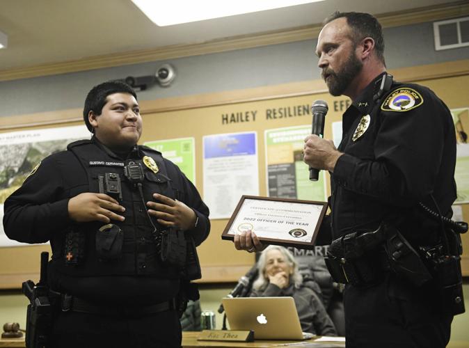 Answering the call of duty: Hailey police officer, others honored for ...