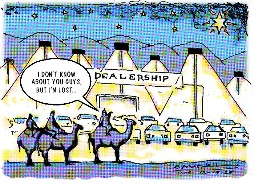 Light Pollution | Cartoon | mtexpress.com