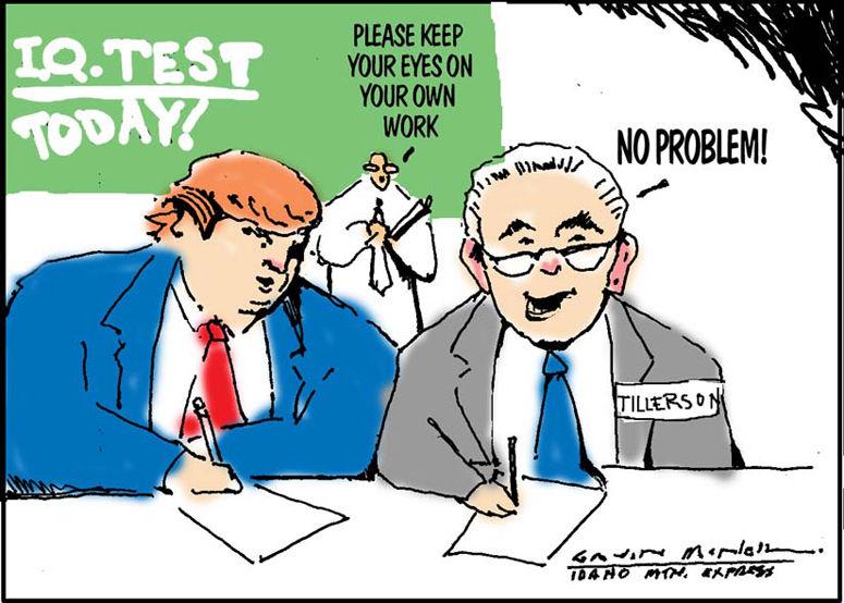 IQ Test | Cartoon | mtexpress.com