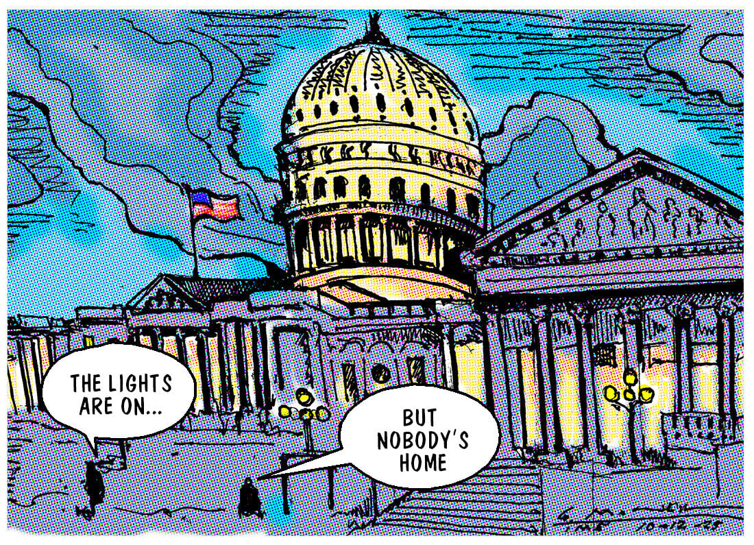 Nobodys Home | Cartoon | mtexpress.com