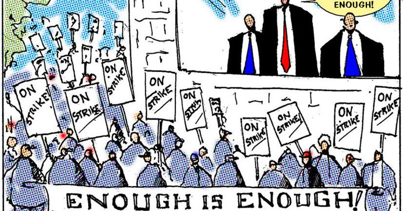 Enough | Cartoon | mtexpress.com
