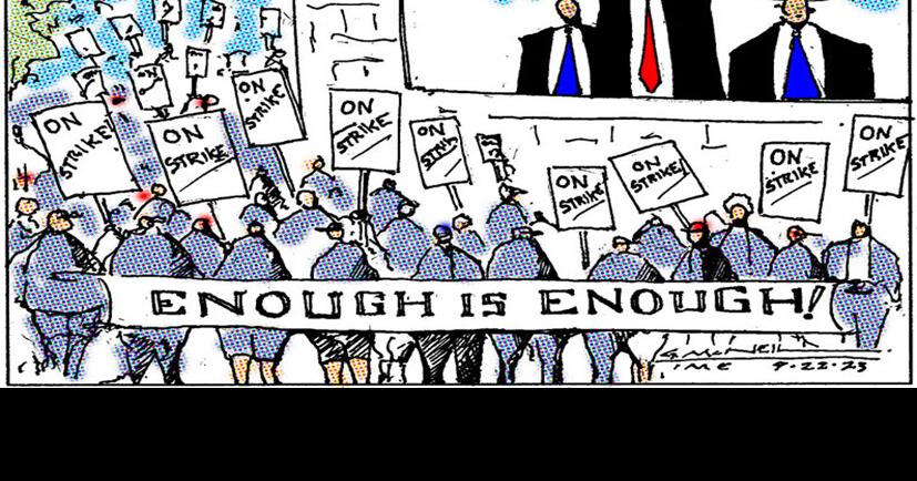Enough | Cartoon | mtexpress.com