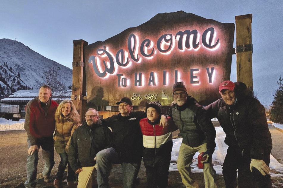 Hailey Unveils Colorful Welcome Sign | Features | mtexpress.com