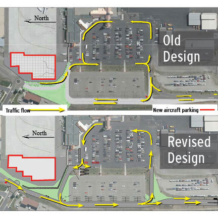 Airport board approves new parking design | Transportation | mtexpress.com