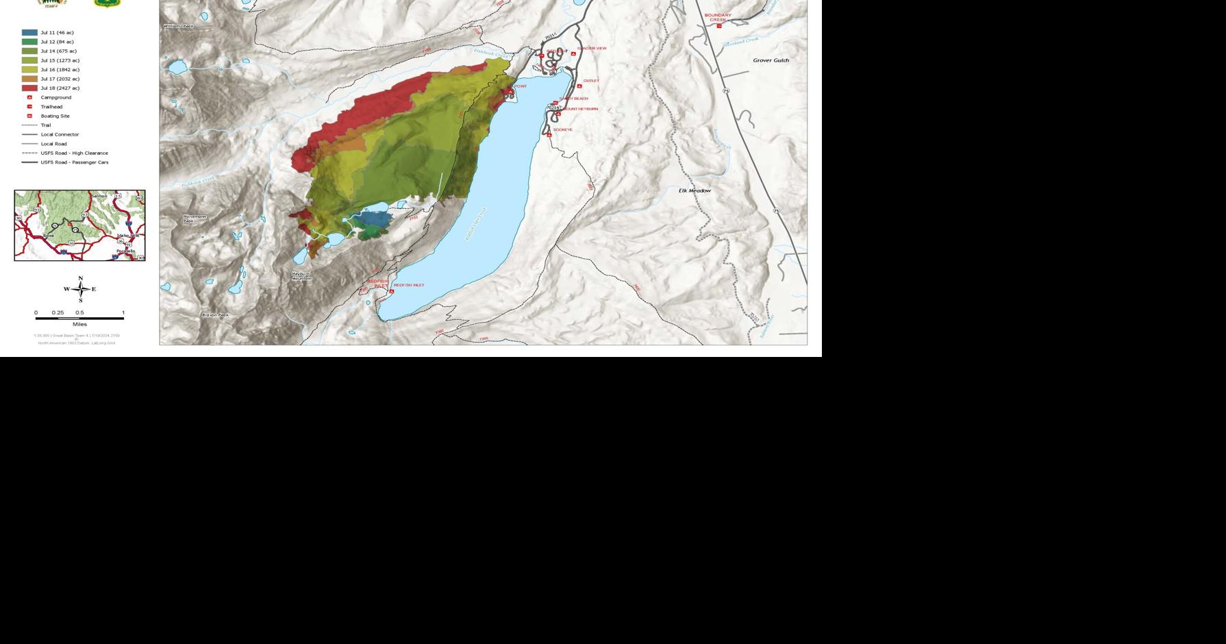 Bench Lake Fire still growing, containment increases | Environment ...