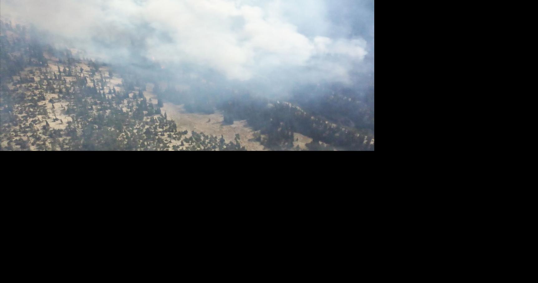 Update: Man-made wildfire near Alturas Lake forces closures ...