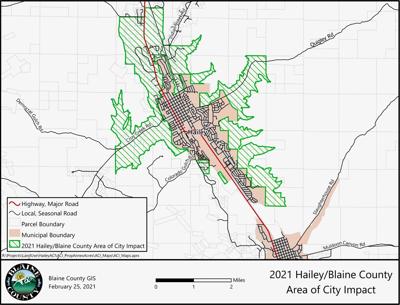 Hailey to finalize area of city impact, introduce franchise ordinance ...