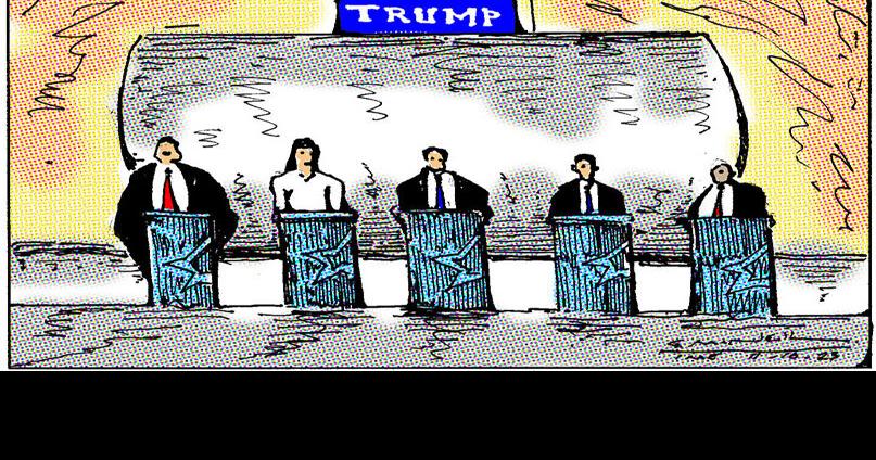 Steamrolled | Cartoon | mtexpress.com