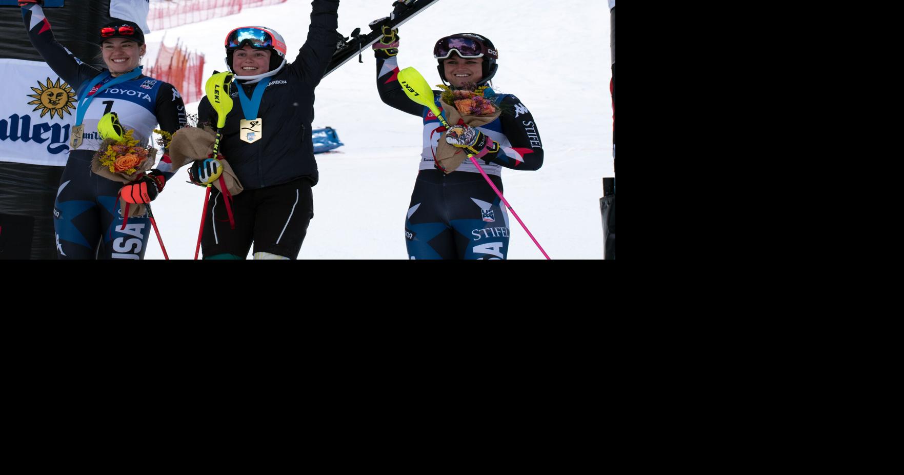 Hoffman, Lapanja tie for first in women's slalom at Alpine ...
