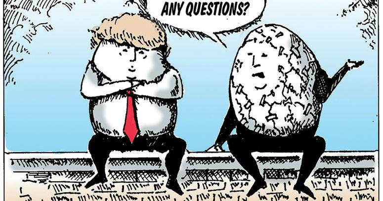 Any questions? | Cartoon | mtexpress.com