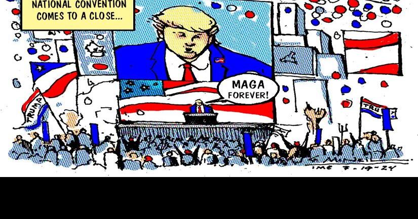 MAGA Forever | Cartoon | mtexpress.com