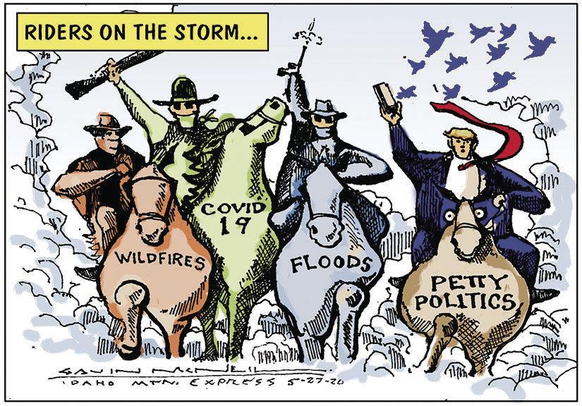 Riders on the Storm | Cartoon | mtexpress.com