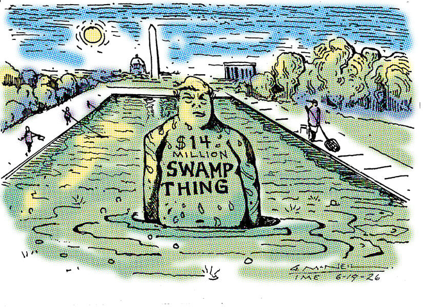 Swamp Thing | Cartoon | mtexpress.com