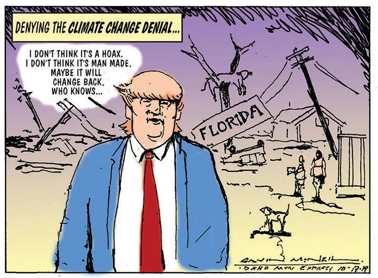 Denying the Denial | Cartoon | mtexpress.com