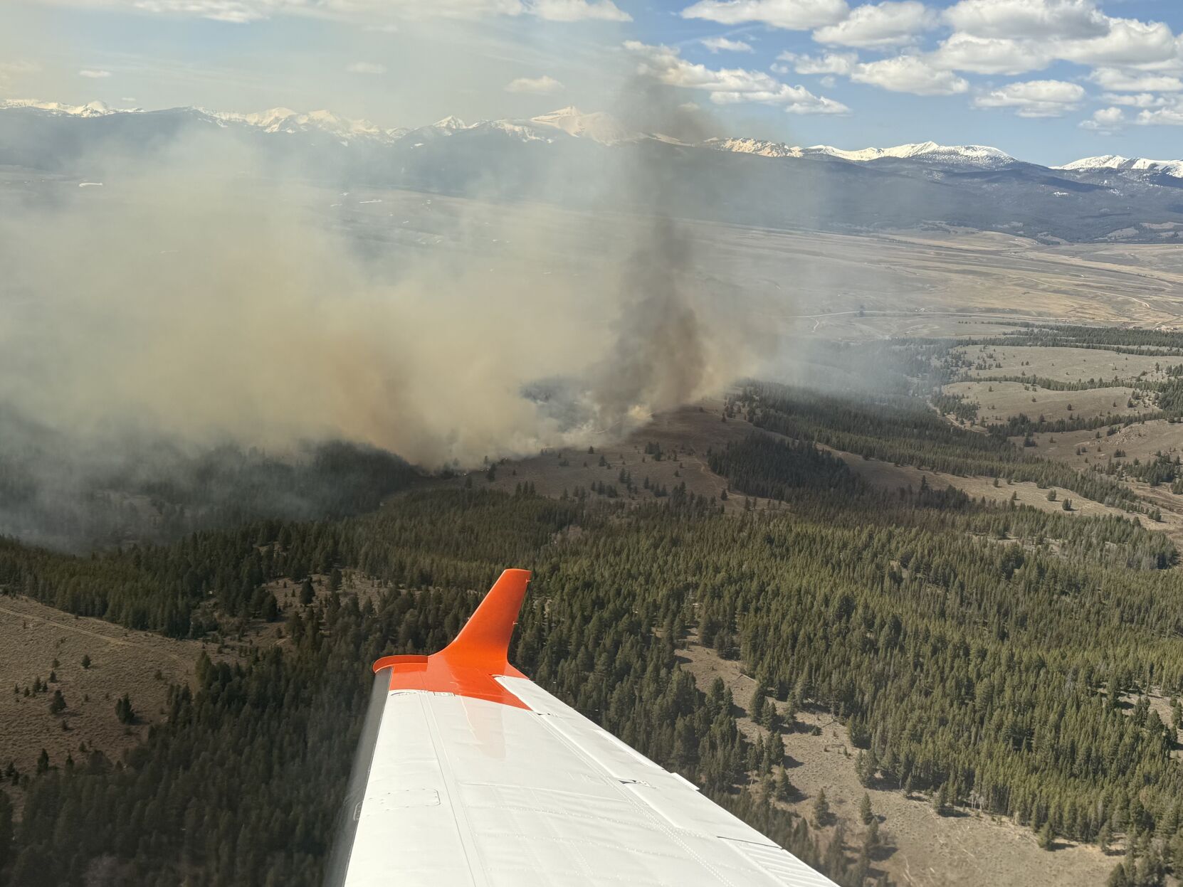 Sawlog fire near Wise River now estimated at 1,500 acres