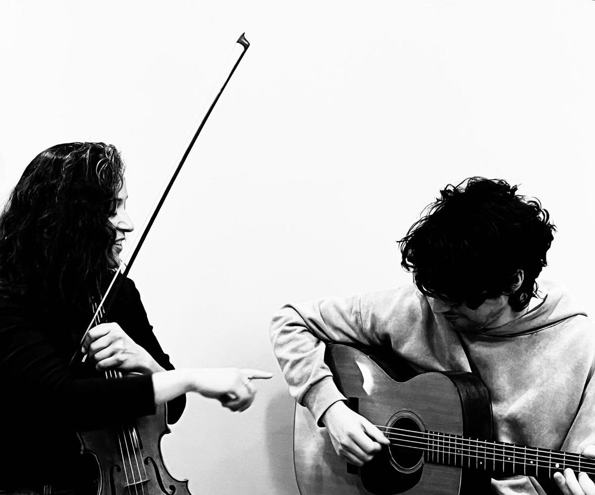 Natalie Padilla and Quinn Bachand perform music from their new album