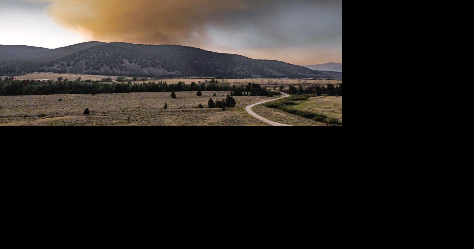 Fire near Wise River grows to 500 acres