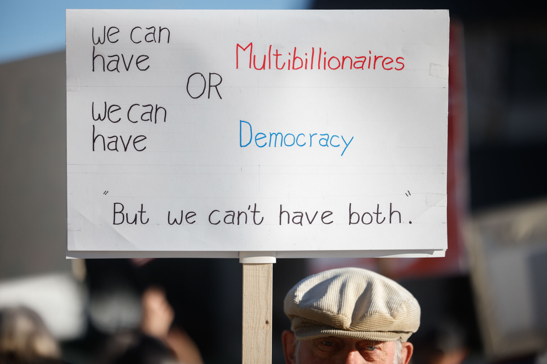 Butte rally draws over 200 in protest of Trump policies