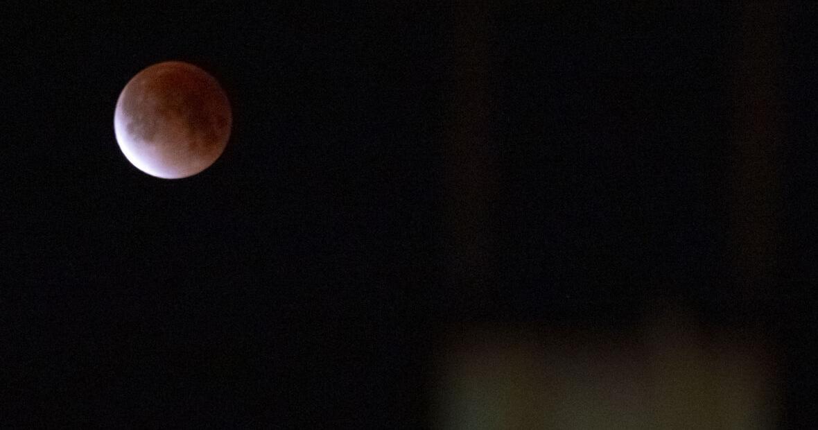March's Blood Moon as seen from Butte