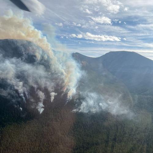 Fire managers to monitor Rainbow Fire west of Anaconda
