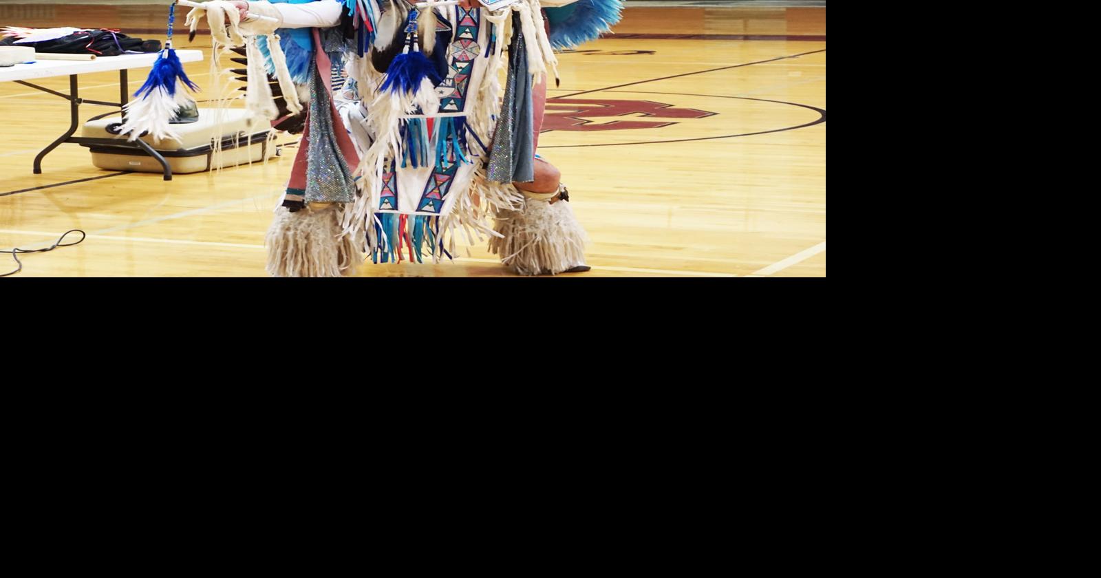 Crow rapper Supaman performs to a crowd of 150 in Butte