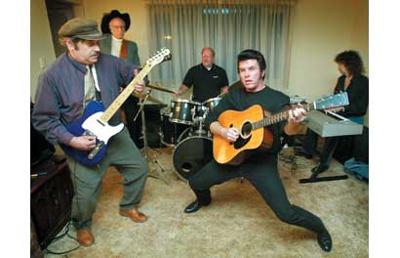 ‘Elvis’ comes home Elvis look-alike Michael Kidd rehearses with his ...