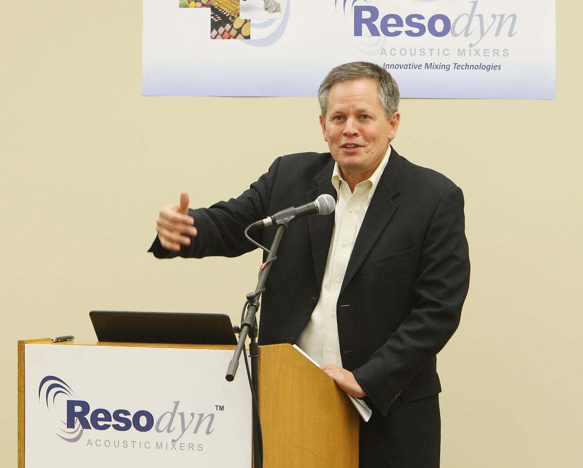 Daines in Butte: Message the same despite new opponent