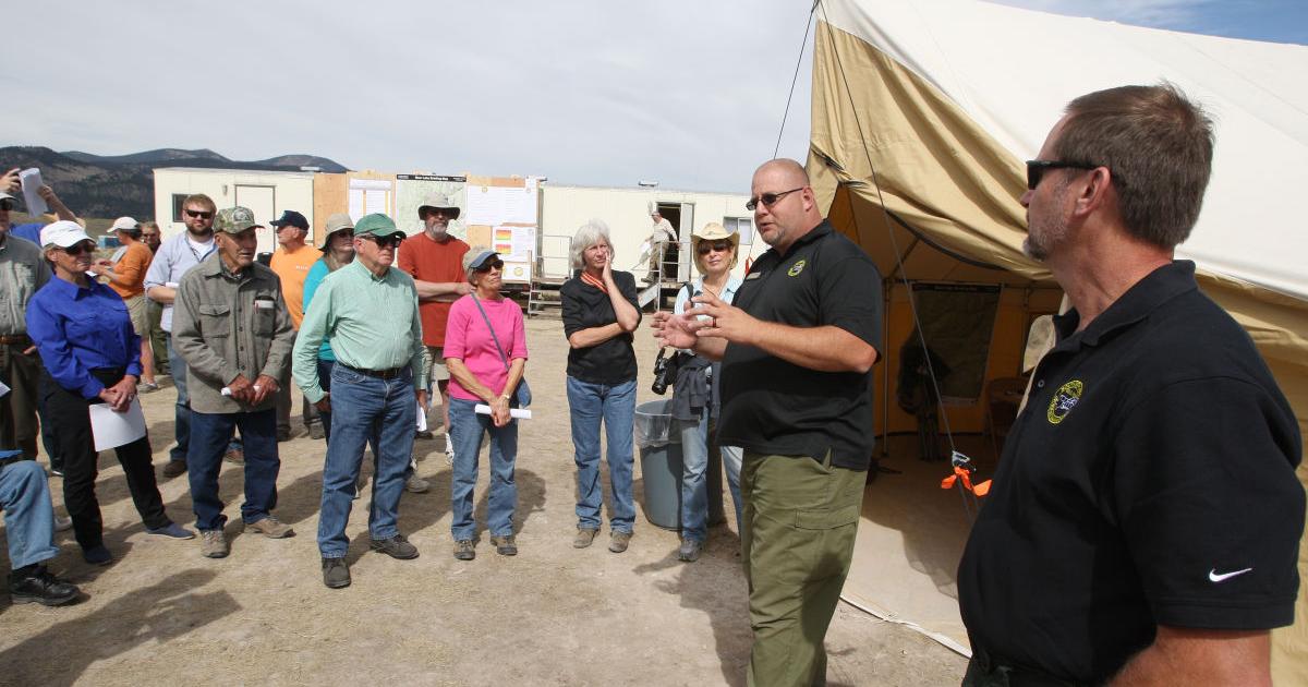Inside fire camp: Tent city greets wildland firefighters in Wise River