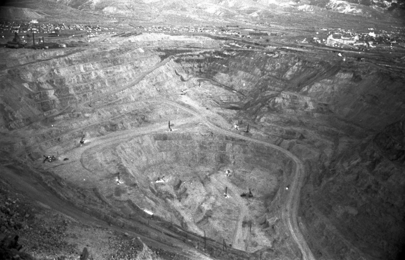 Berkeley Pit then and now