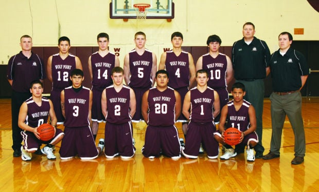 State B boys: Wolf Point Wolves