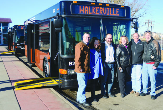 Bus rollout: Lt. governor, chief executive inspect Butte’s new fleet