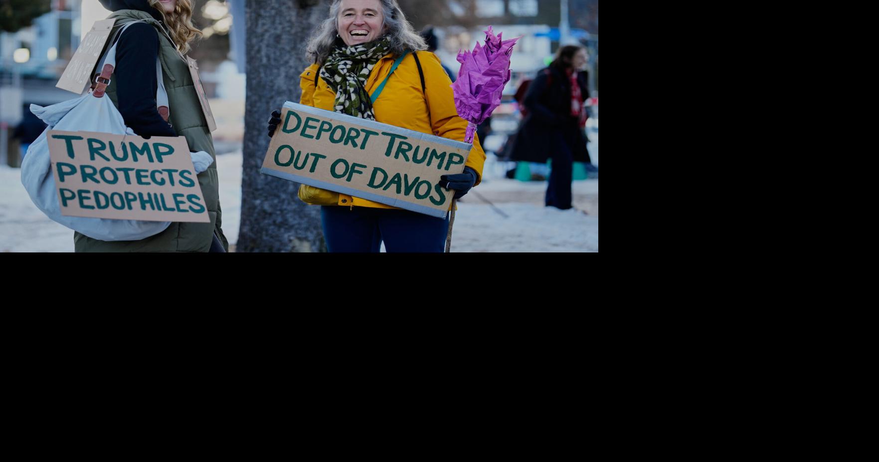 Photos from the World Economic Forum meeting in Davos, Switzerland