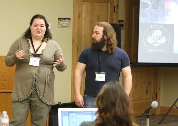 Shark tank: Business competitors pitch their ideas at biz conference