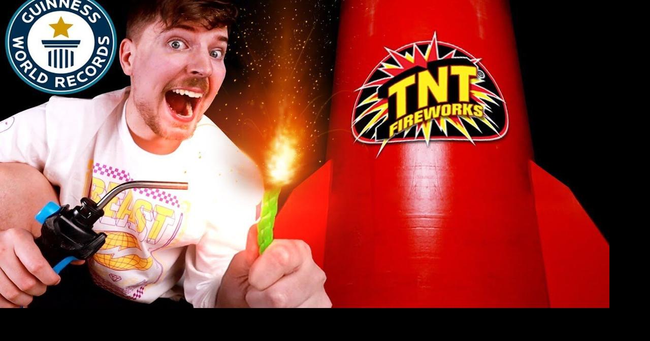 I Bought The World's Largest Firework ($600,000), by MrBeast