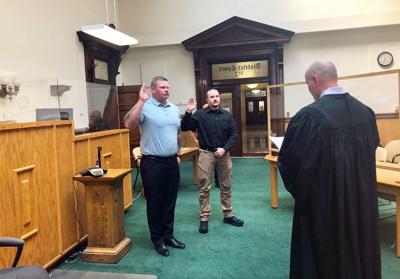 New Butte police officers sworn in