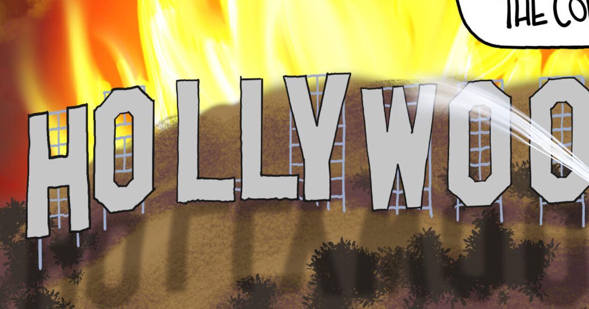 8 political cartoons lament California's wildfires