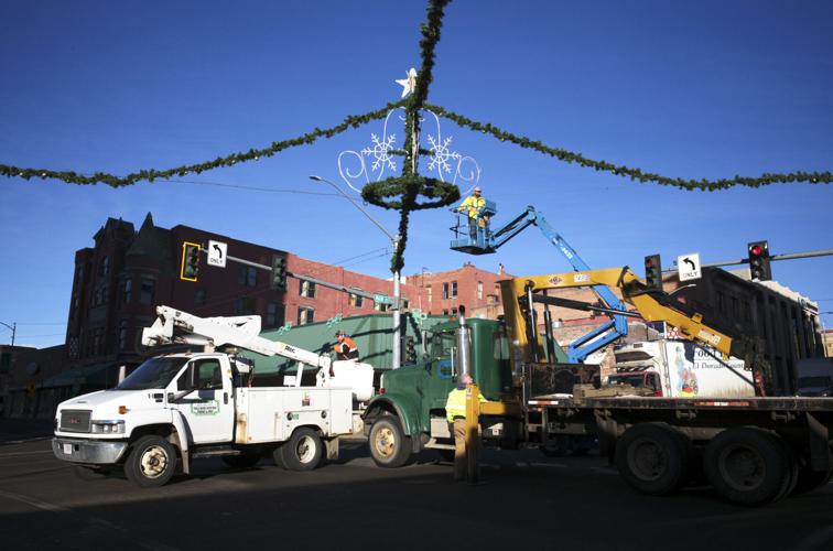Photos: Butte-Silver Bow takes down decorations