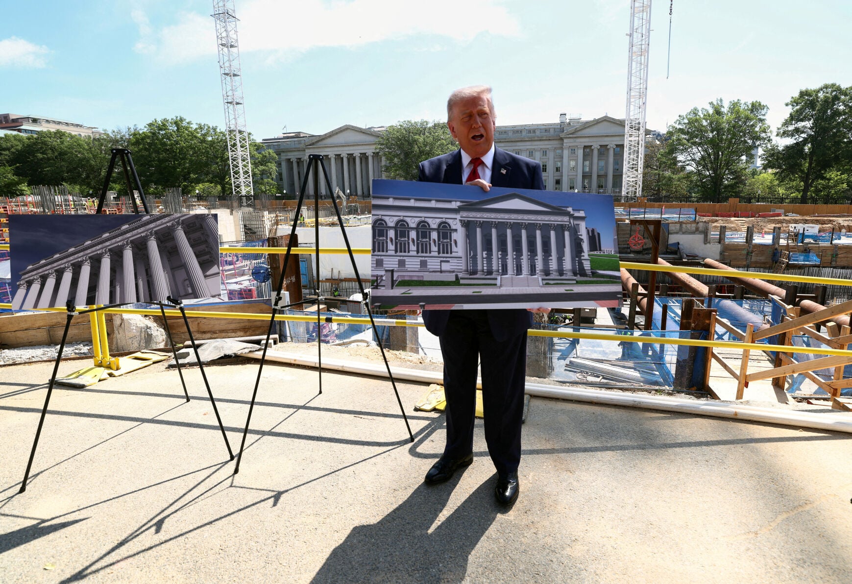 DOJ seeks dismissal of lawsuit challenging ballroom project